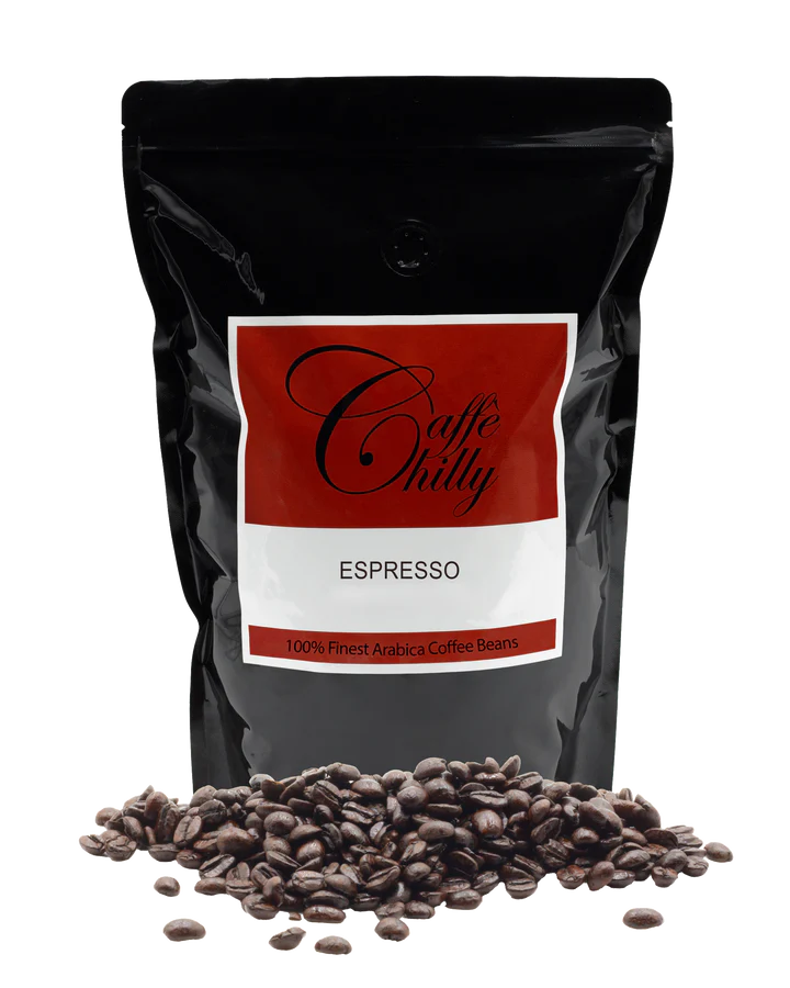 16 oz. Espresso-Whole Beans – Caffe Chilly